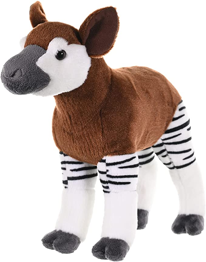 Wild Republic Okapi Plush, Stuffed Animal, Plush Toy, Gifts for Kids ...